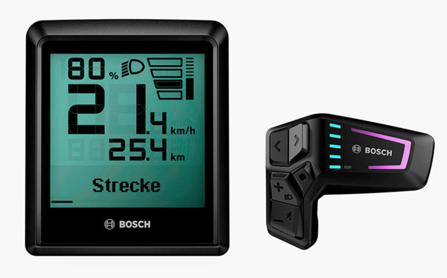 Elcykel displays & betjeningsenheder